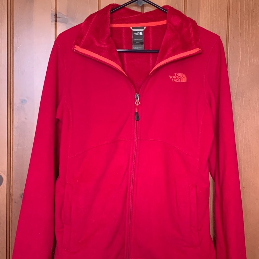 Pink North Face Fleece Jacket - Gem